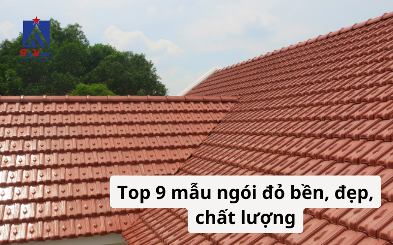 Top 9 mẫu ngói đỏ bền, đẹp, chất lượng - Takao Tile