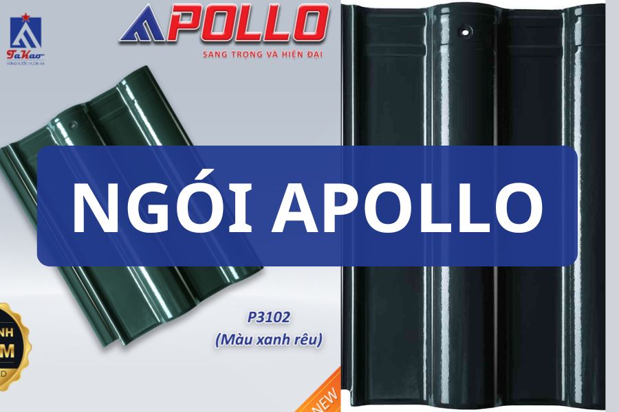 6 mẫu ngói Apollo bền đẹp, chất lượng