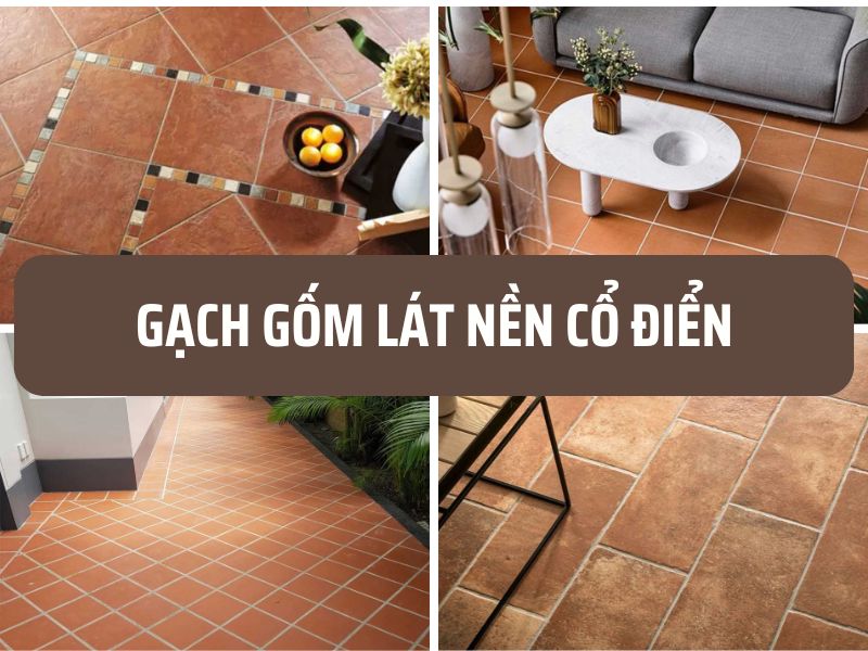 4 classic and impressive style ceramic floor tiles